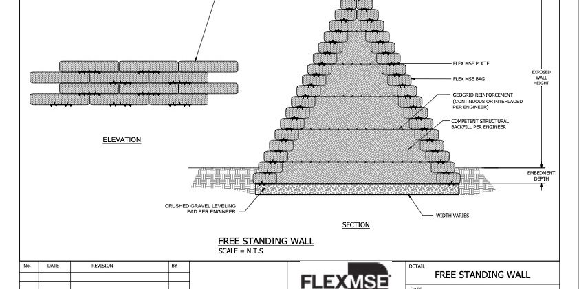 Free Standing Wall - Flex MSE - Flex MSE